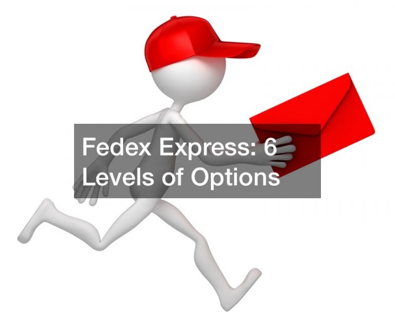 Fedex Express 6 Levels of Options - Work Flow Management